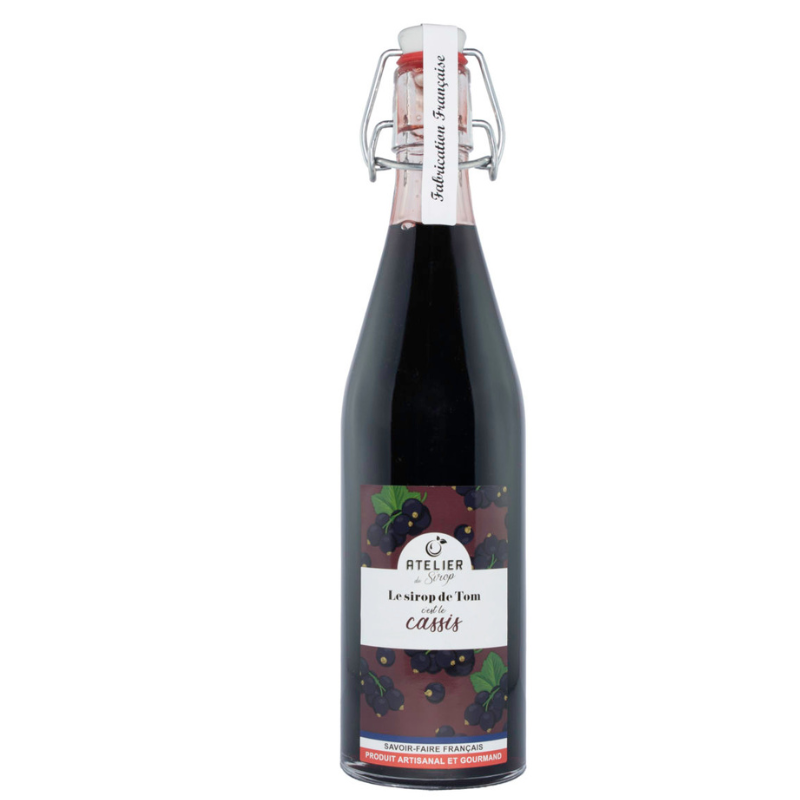 Sirop artisanal de Cassis 25 cl - L'ATELIER DU SIROP