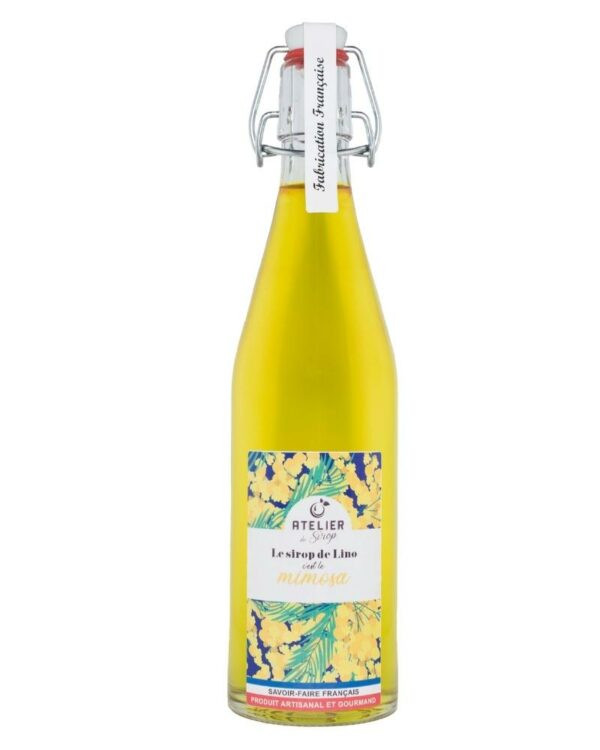 Sirop artisanal saveur Mimosa 25 cl - ATELIER DU SIROP
