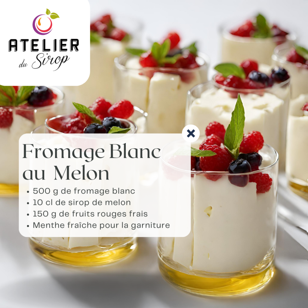 Le Sirop de Gabin, c'est le Melon - L'ATELIER DU SIROP