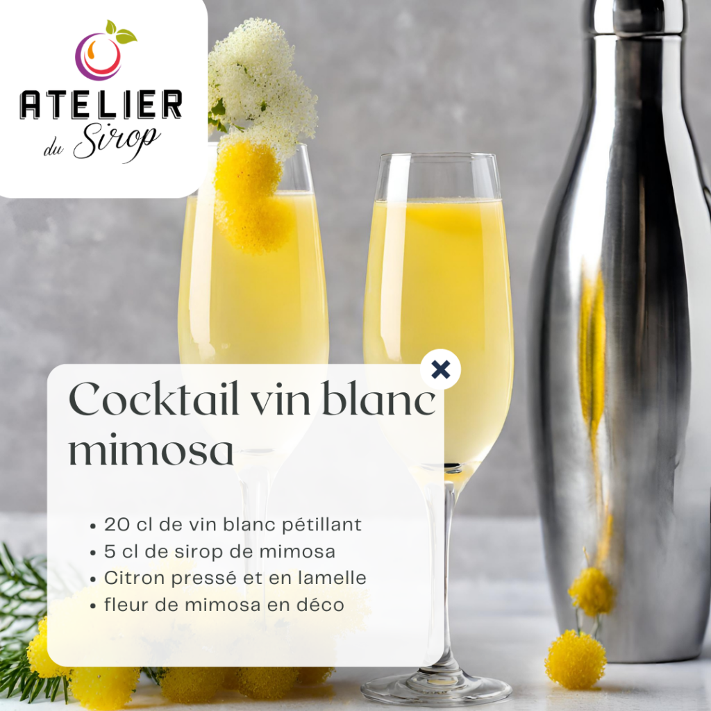 Le Sirop de Lino, c'est le Mimosa - Atelier du Sirop - Fabrication ...