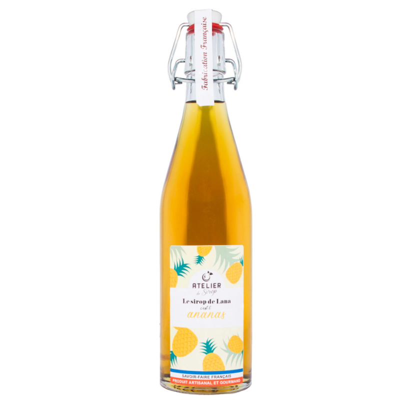 Le Sirop de Lana, c'est l'Ananas %sep Atelier du Sirop - Fabrication ...